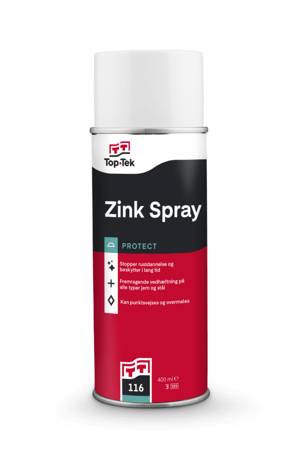 Tt 116 Zink Spray 400 Ml Toptek