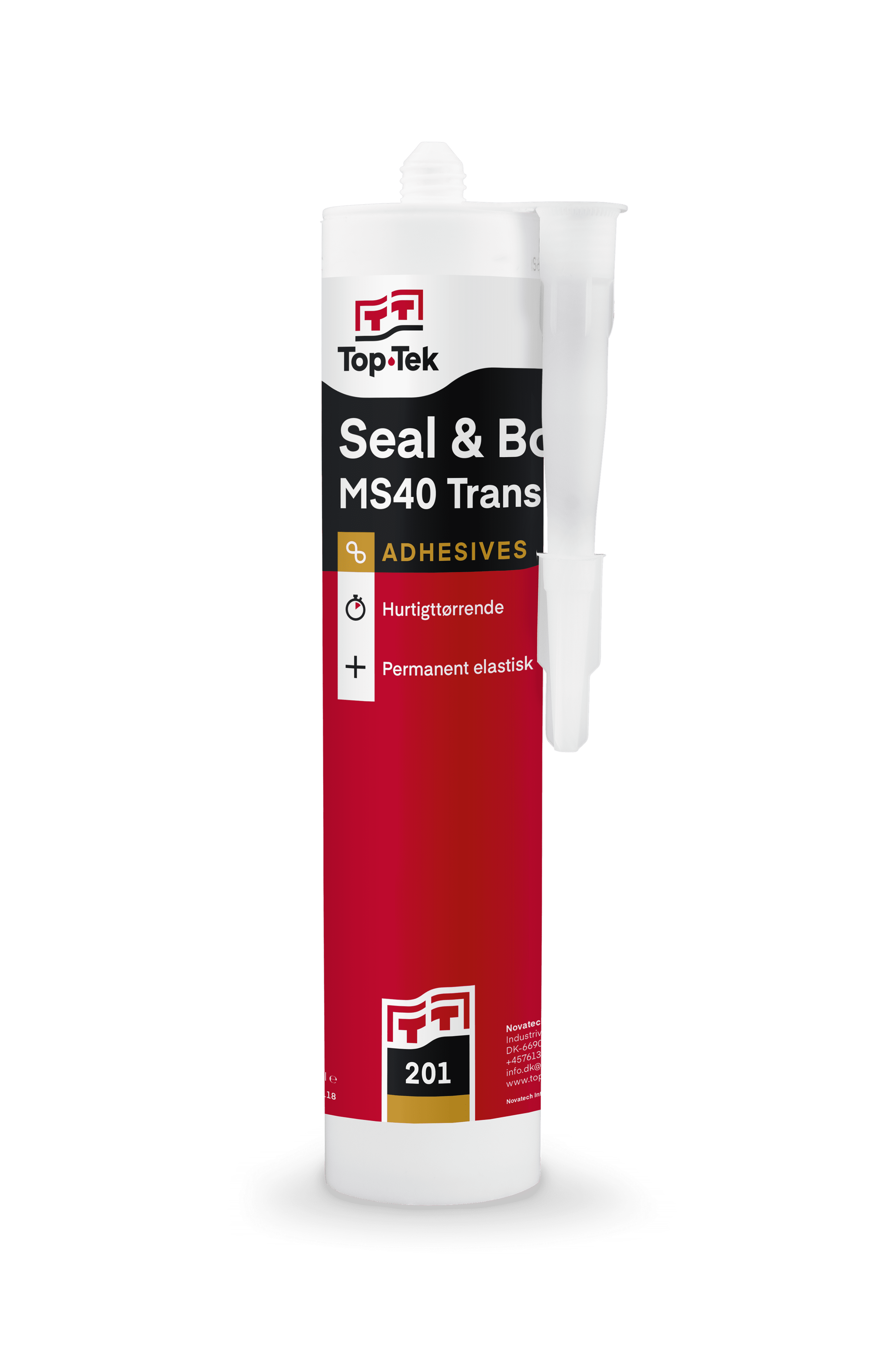 Seal & Bond MS40 Trans, 310 ml - TOPTEK